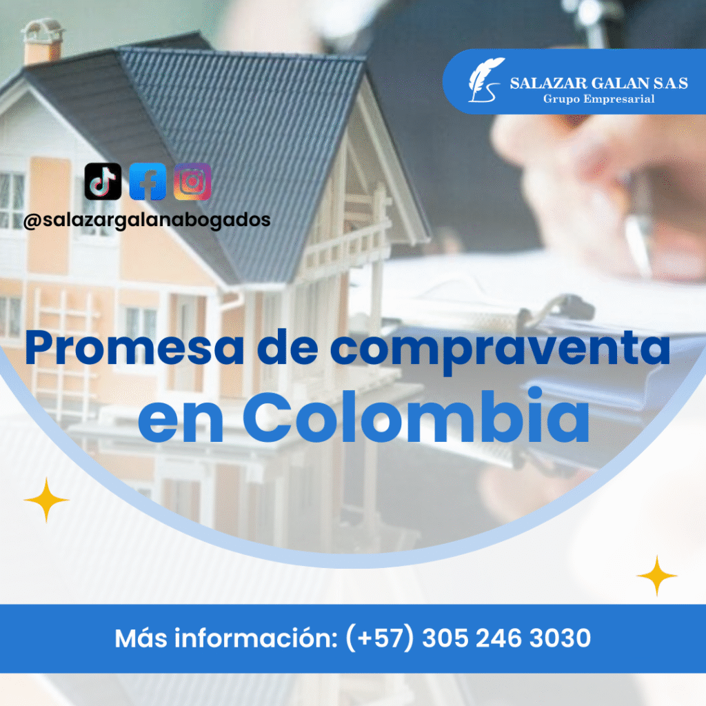 Promesa de compraventa en Colombia