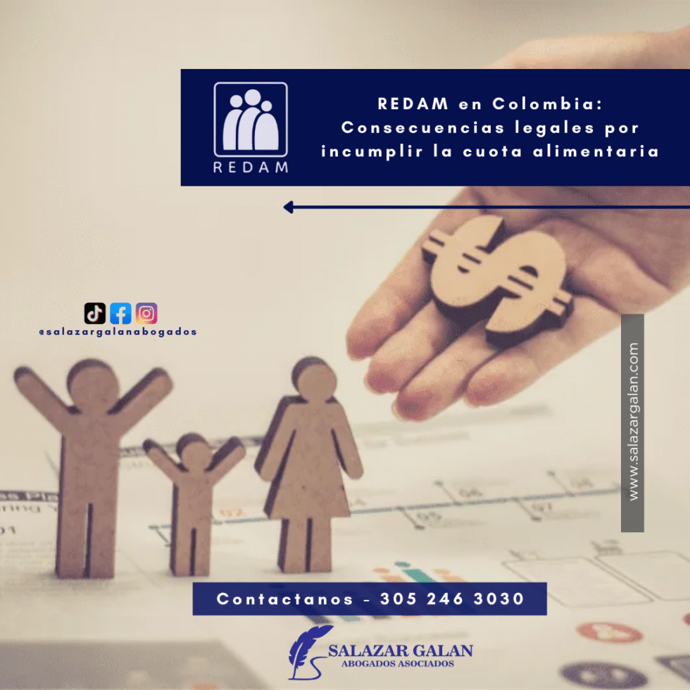 REDAM en Colombia: consecuencias legales por incumplimiento
